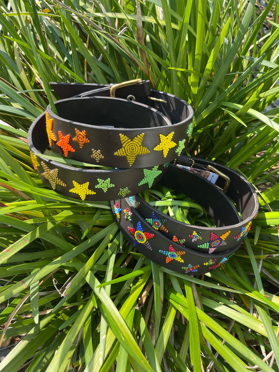 Rainbow Stars Belt - Wide Width – The Kenyan Collection