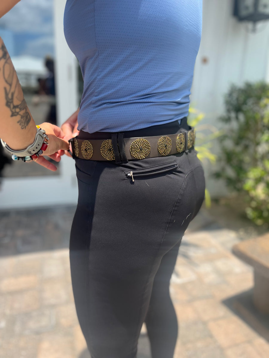 Gold Disc Belt 1 1/2 Wide – The Kenyan Collection